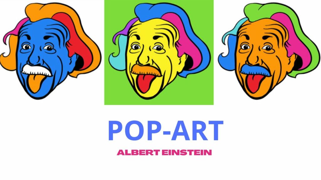 Video Thumbnail: POP ART - ALBERT EINSTEIN DIGITAL PORTRAIT EASY ...