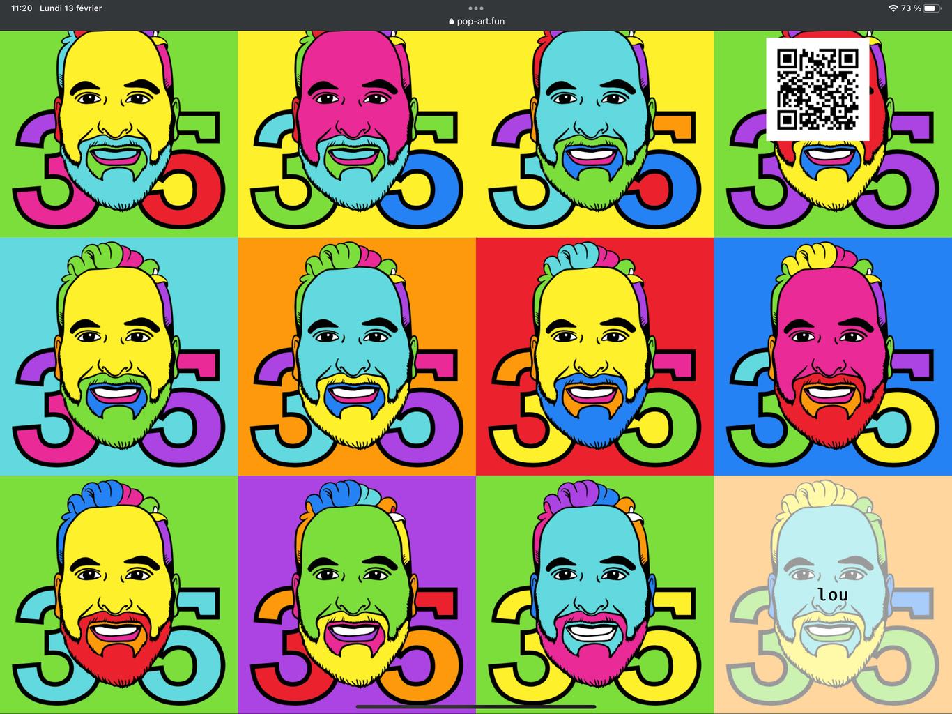 1 Super Innovating Virtual Birthday Party Pop Art Fun